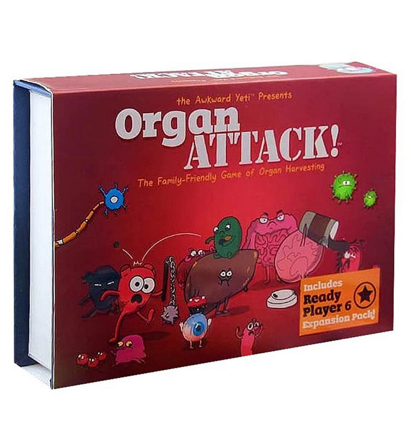 Organ Attack! – The Gut-Busting Card Game of Organ Harvesting – Social Dice
